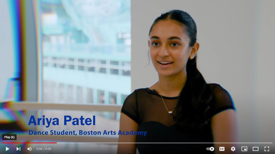 Creating Opportunity for More Students like Ariya - Boston Arts Academy